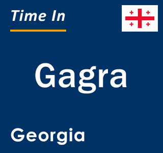 Current Local Time in Gagra, Georgia