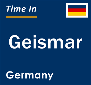 Current Local Time in Geismar, Germany