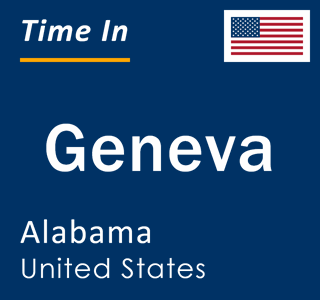 Current Local Time in Geneva, Alabama, United States