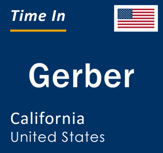 Current Weather Forecast | Gerber, California, United States