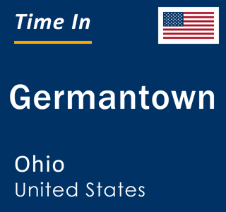 Current Local Time in Germantown, Ohio, United States