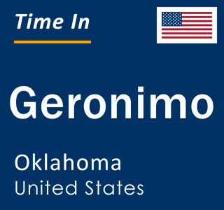 Current Local Time in Geronimo, Oklahoma, United States