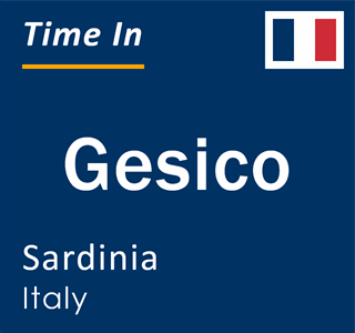 Current Local Time in Gesico, Sardinia, Italy