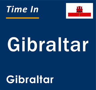 Current Local Time in Gibraltar, Gibraltar