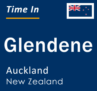 Current Local Time in Glendene, Auckland, New Zealand