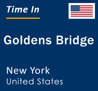 Current Local Time in Goldens Bridge, New York, United States