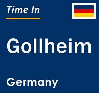 Current Local Time in Gollheim, Germany
