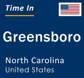 Current Local Time in Greensboro, North Carolina, United States