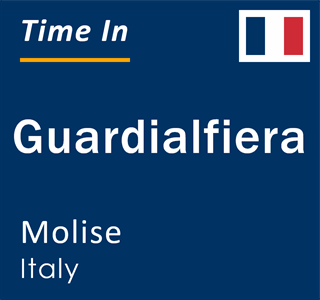 Current Local Time in Guardialfiera, Molise, Italy
