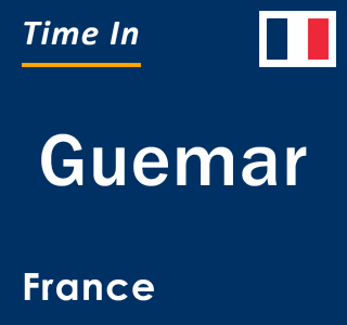 Current Local Time in Guemar, France