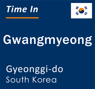 Current Local Time in Gwangmyeong, Gyeonggi-do, South Korea