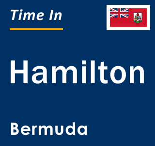 Current Local Time in Hamilton, Bermuda