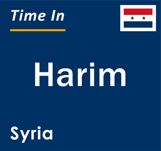 Current Local Time in Harim, Syria