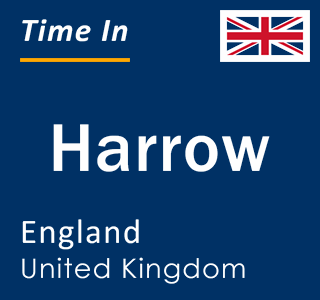 Current Local Time in Harrow, England, United Kingdom