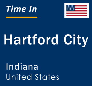 Current Local Time in Hartford City, Indiana, United States