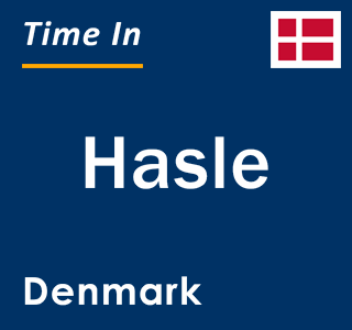 Current Local Time in Hasle, Denmark