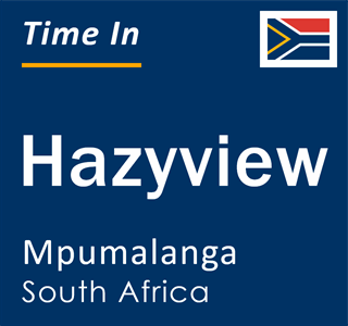Current Local Time in Hazyview, Mpumalanga, South Africa