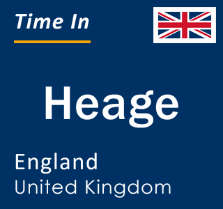 Current Local Time in Heage, England, United Kingdom