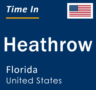 Current Weather Forecast | Heathrow, Florida, United States
