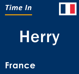 Current Local Time in Herry, France