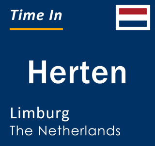 Current Local Time in Herten, Limburg, The Netherlands