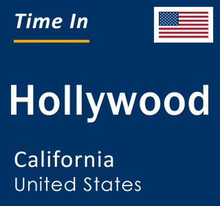 Current Local Time in Hollywood, California, United States
