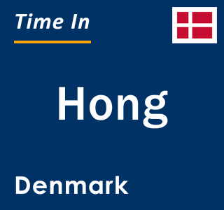 Current Local Time in Hong, Denmark