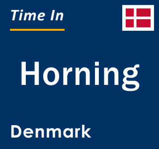Current Local Time in Horning, Denmark