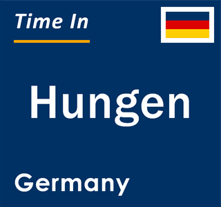 Current Local Time in Hungen, Germany
