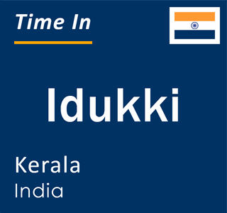 Current Local Time in Idukki, Kerala, India