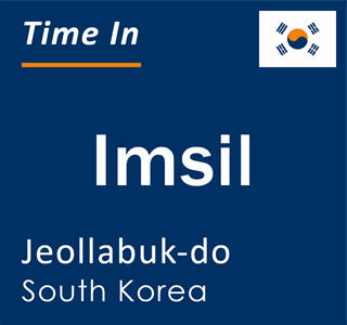 Current Local Time in Imsil, Jeollabuk-do, South Korea