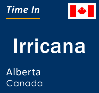 Current Local Time in Irricana, Alberta, Canada