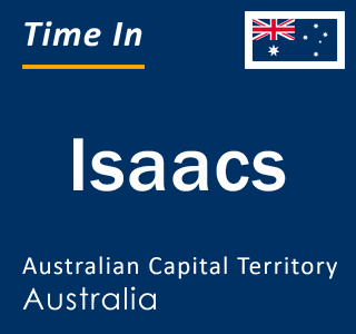 Current Local Time in Isaacs, Australian Capital Territory, Australia