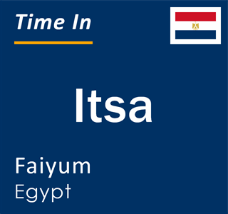 Current Local Time in Itsa, Faiyum, Egypt