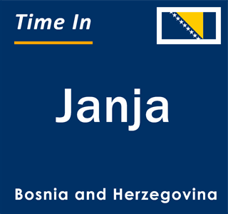Current Local Time in Janja, Bosnia and Herzegovina