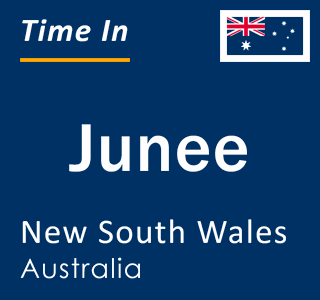 Current Local Time in Junee, New South Wales, Australia