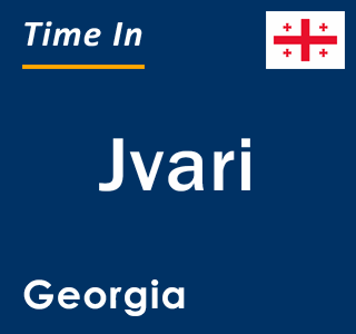 Current Local Time in Jvari, Georgia