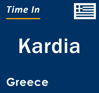 Current Local Time in Kardia, Greece
