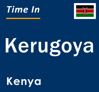 Current Local Time in Kerugoya, Kenya