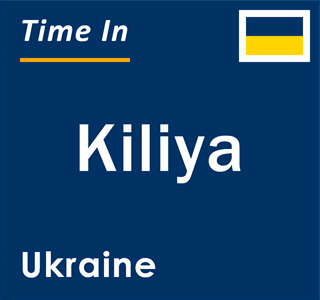 Current Local Time in Kiliya, Ukraine