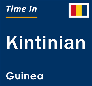 Current Local Time in Kintinian, Guinea