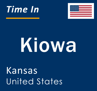 Current Local Time in Kiowa, Kansas, United States