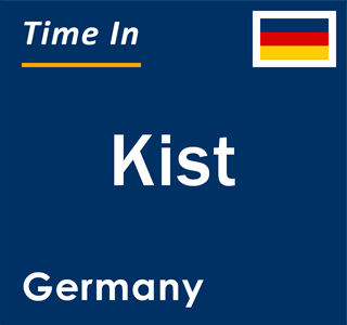 Current Local Time in Kist, Germany