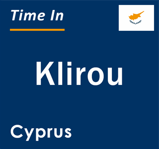Current Local Time in Klirou, Cyprus
