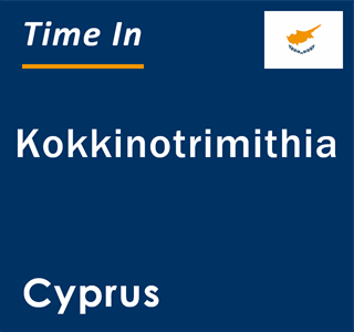 Current Local Time in Kokkinotrimithia, Cyprus