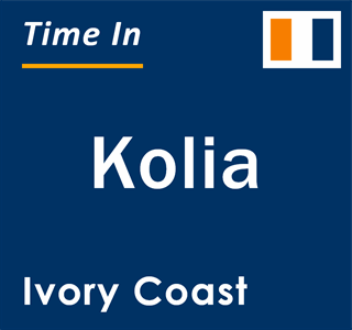 Current Local Time in Kolia, Ivory Coast