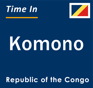 Current Local Time in Komono, Republic of the Congo