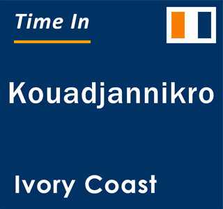Current Local Time in Kouadjannikro, Ivory Coast