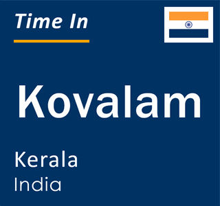 Current Local Time in Kovalam, Kerala, India