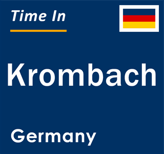 Current Local Time in Krombach, Germany
